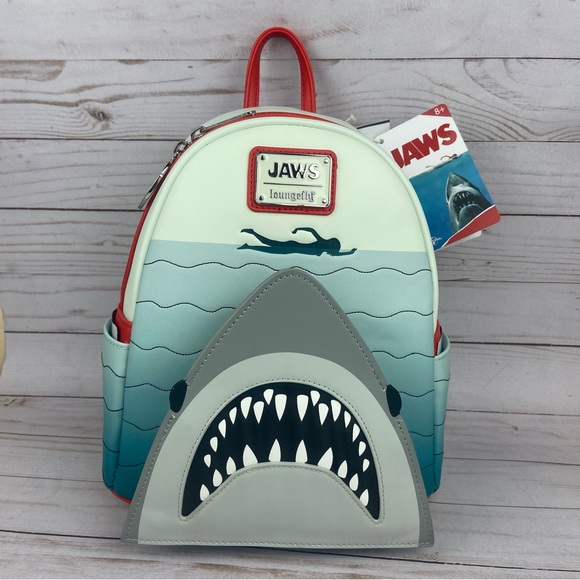 Loungefly | Bags | Nwt Jaws Loungefly Mini Backpack Universal Parks ...